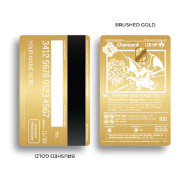 Metal Card Charizard – Gold Link co